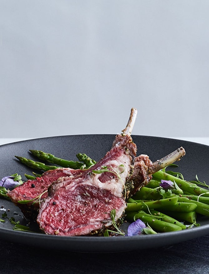 Herb Roasted Lamb | Saratoga® Spring Water
